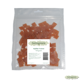 Kipfilet Trainer 100g – Eiwitrijke Hondensnack met Kip | IntroGreen